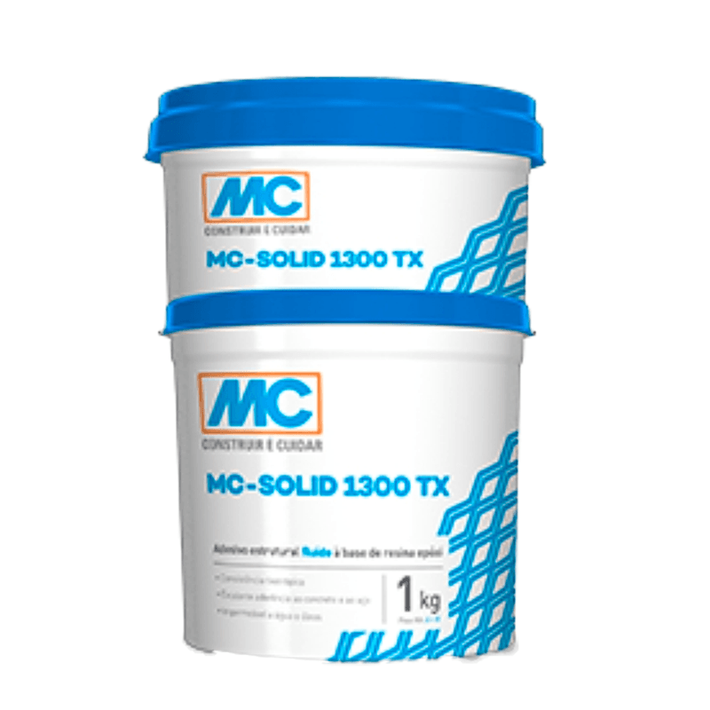 MC Solid 1300 TX Adesivo Epóxi 1 kg - MC BAUCHEMIE