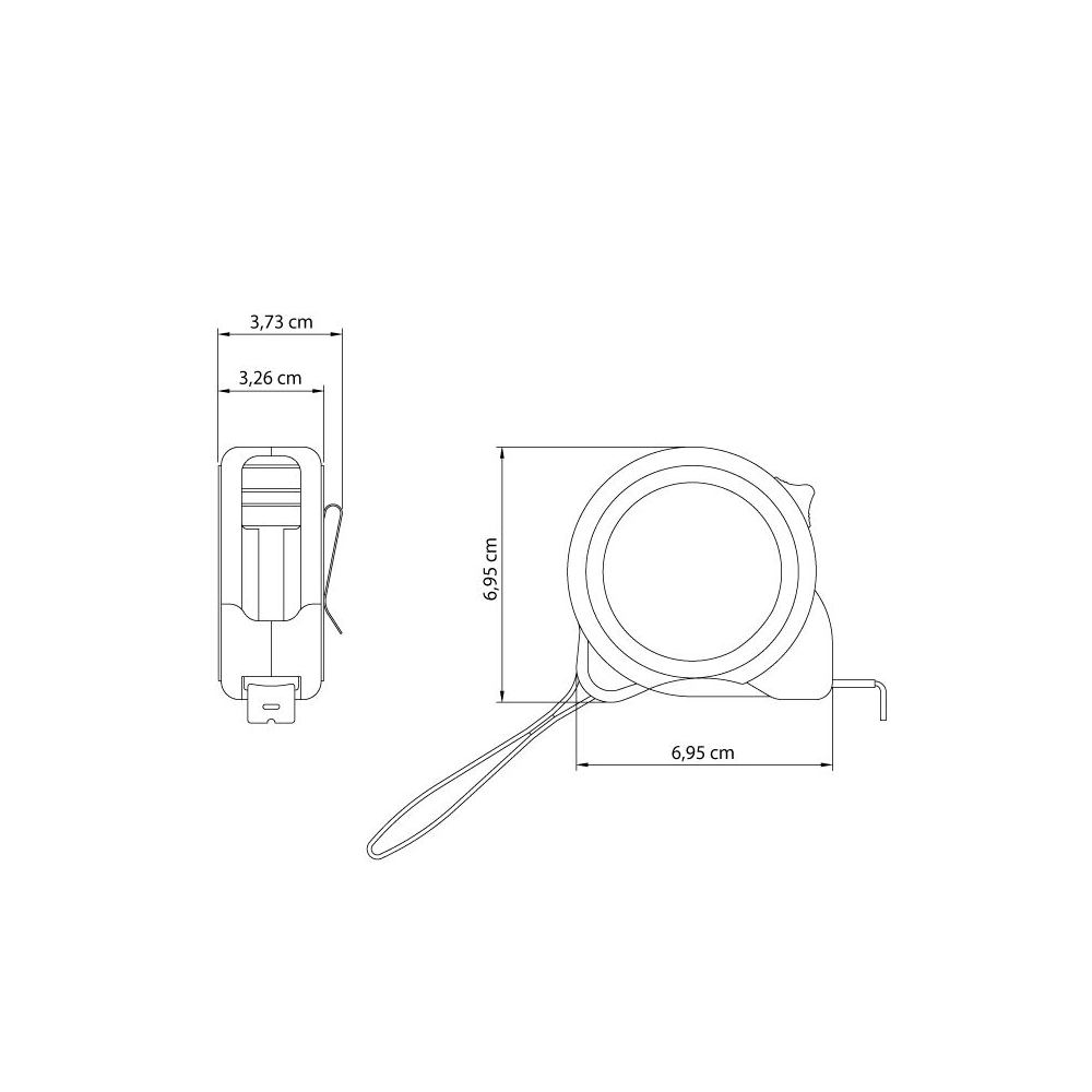 Trena com Fita de Aço 5m - TRAMONTINA